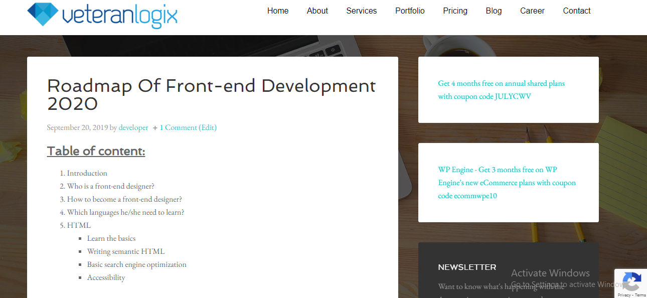 Roadmap Of Front-end Development 2024 - Veteranlogix